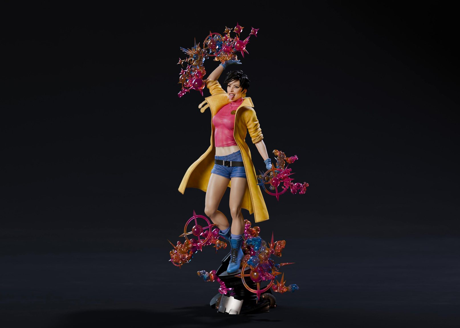 Jubilee 1/4 Scale Custom Statue - Unboxing Bros