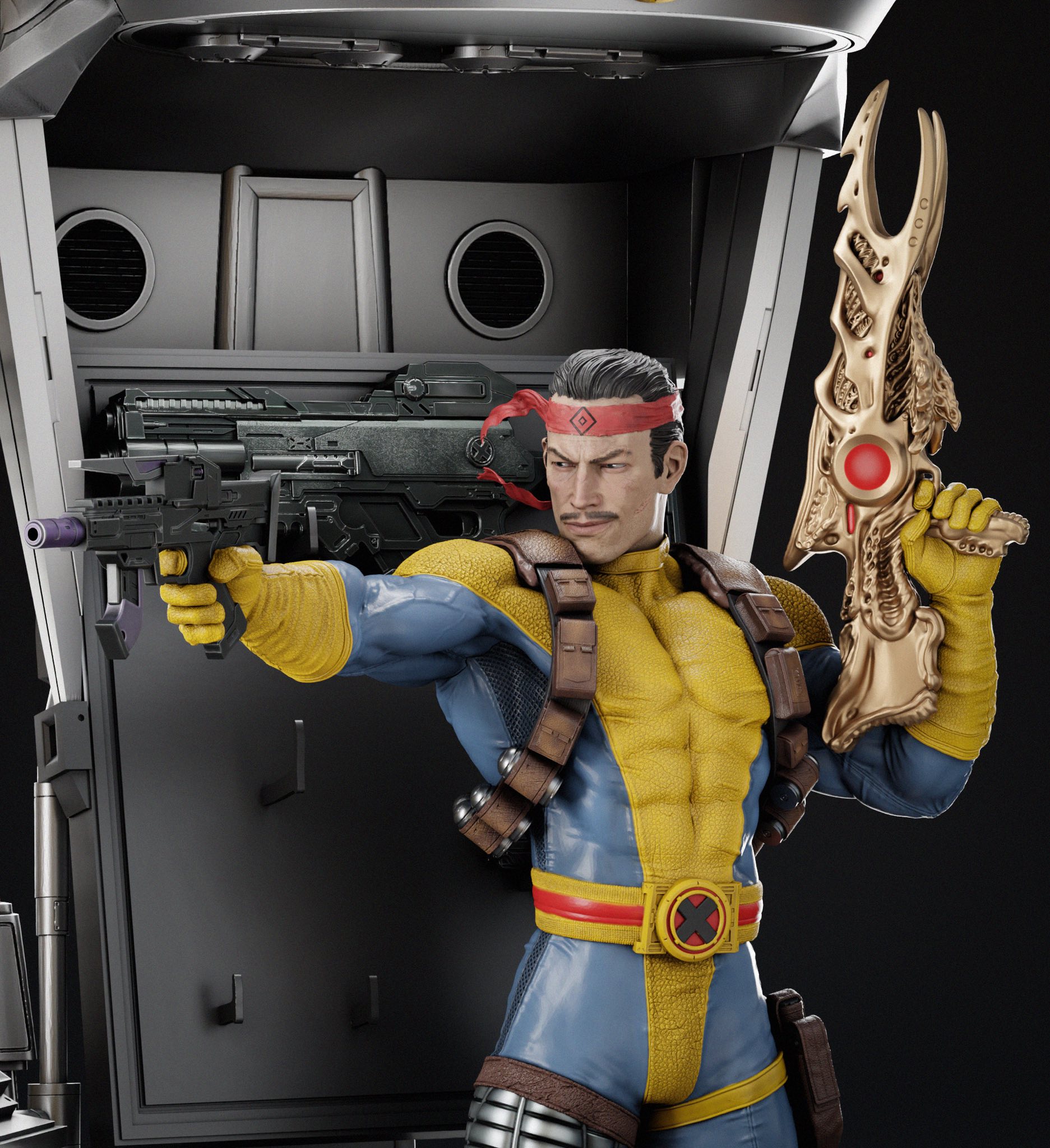 Forge 1/4 Scale Custom Statue - Unboxing Bros