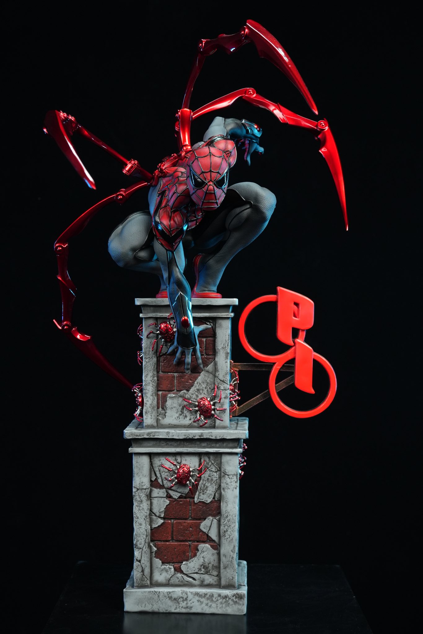 Superior SpiderMan 1/4 Scale Custom Statue - Unboxing Bros