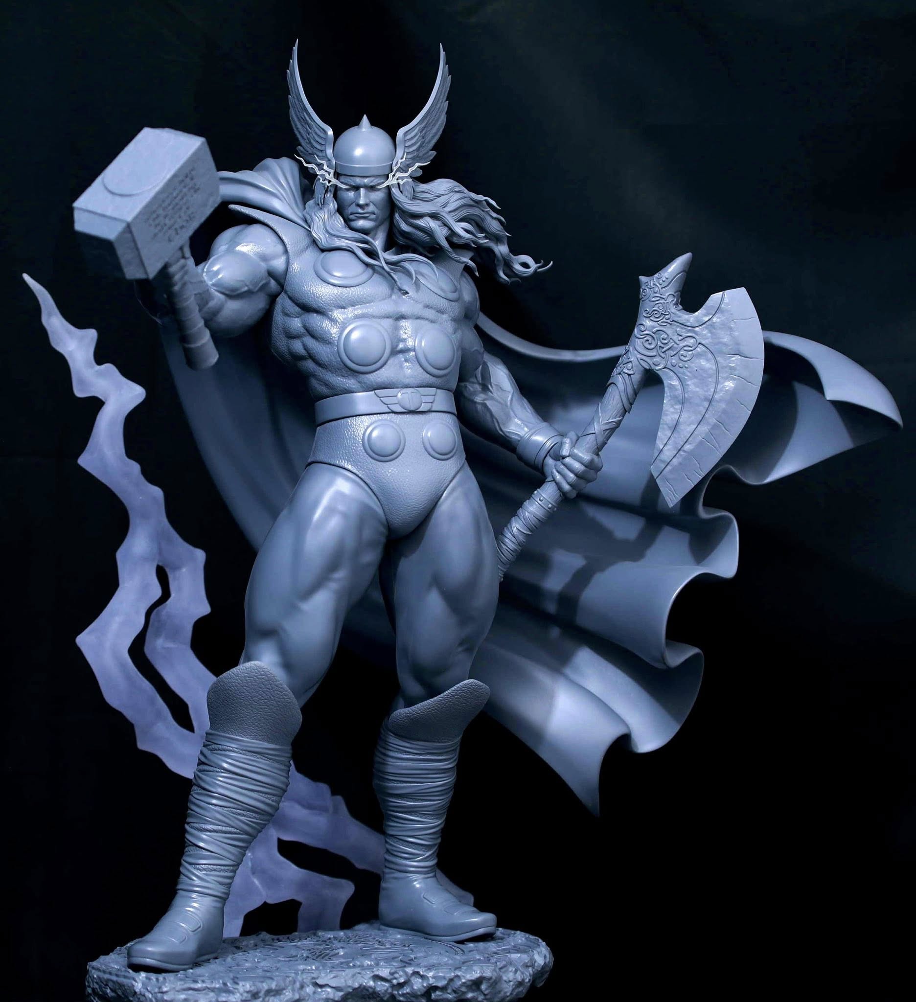 Classic Thor 1/4 Scale Custom Statue - Unboxing Bros