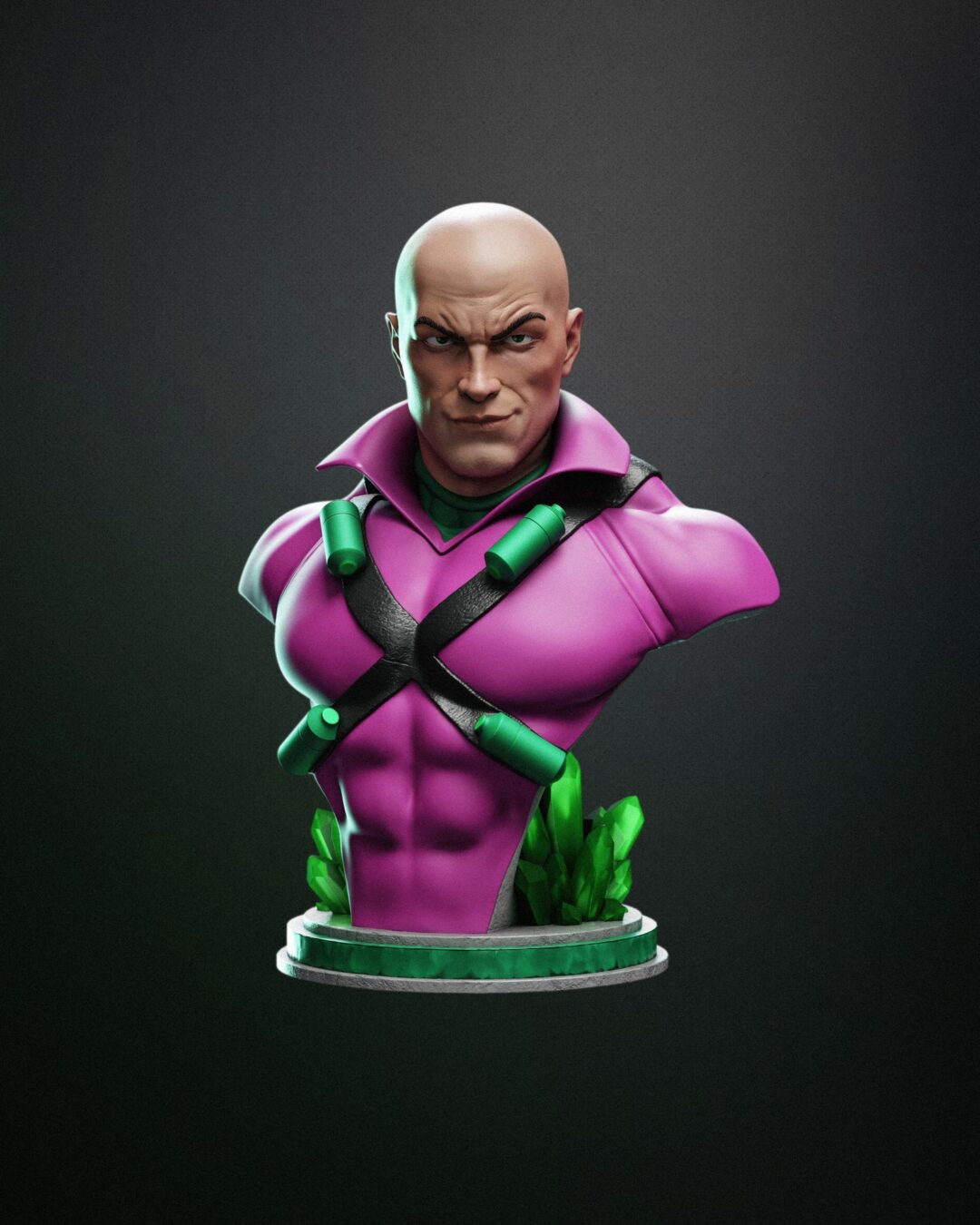 Lex Luthor 1/4 Custom Statue - Unboxing Bros