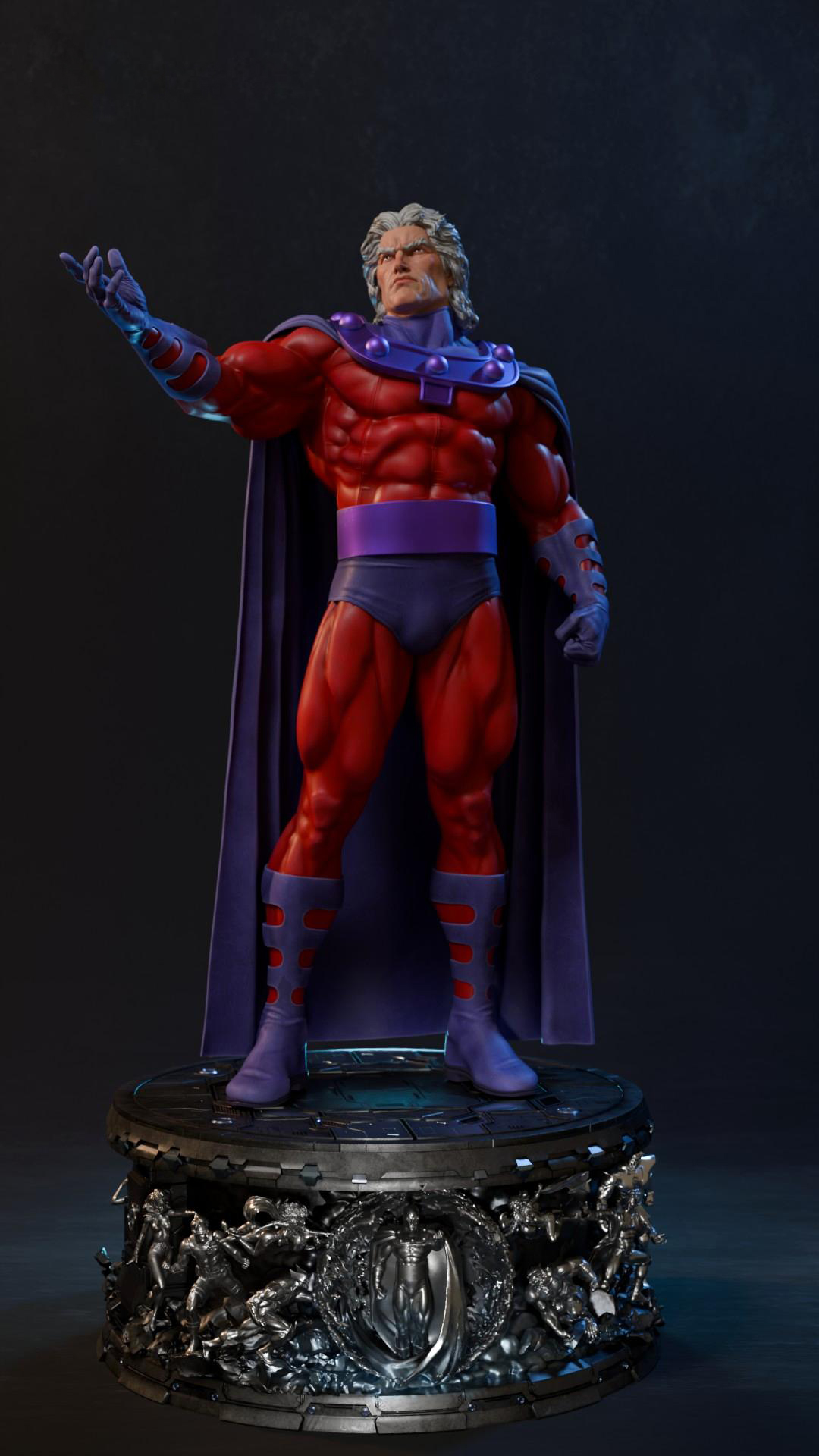 Magneto 1/4 Scale Custom Statue - Unboxing Bros